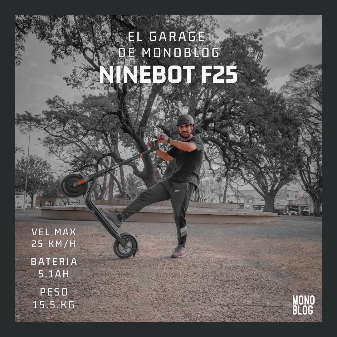 En el Garage de Monoblog: Ninebot F25 - 36V 5.1Ah - MONOBLOG