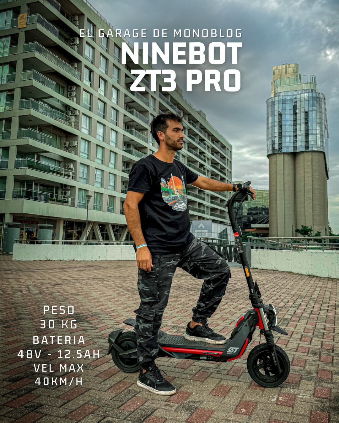 El Garage de Monoblog: Ninebot ZT3 PRO - MONOBLOG